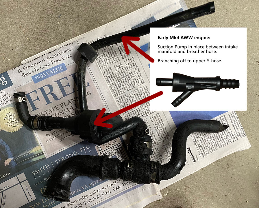 Early AWW breather hose configuration | VW Vortex - Volkswagen Forum
